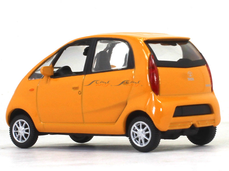 Tata Nano orange 1:43 Norev diecast Scale Model Car | Scale Arts India