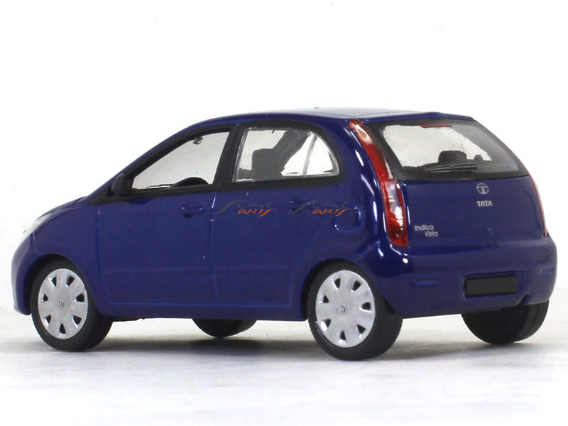 TATA Indica Vista blue 1:43 Norev diecast Scale Model Car | Scale Arts ...