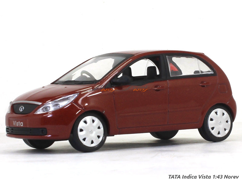 TATA Indica Vista red 1:43 Norev diecast Scale Model Car | Scale Arts India