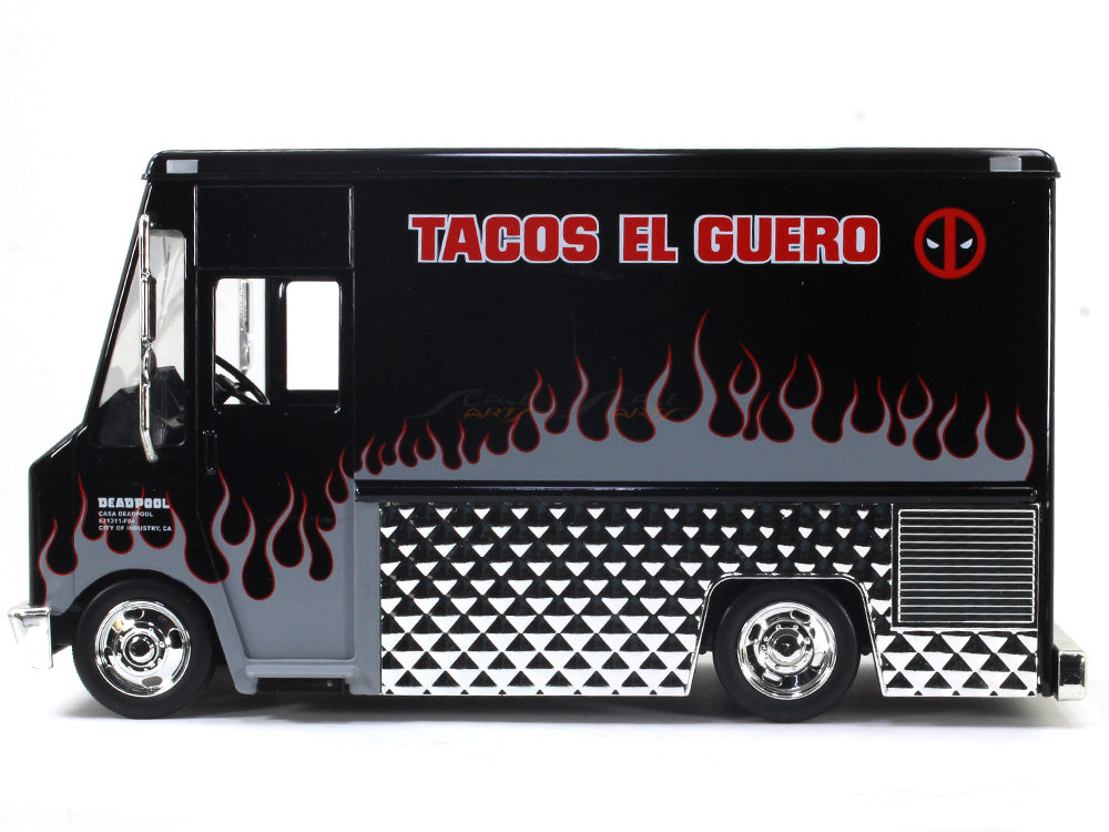 Taco Food Truck Deadpool 1:24 Jada scale model car | Scale Arts India