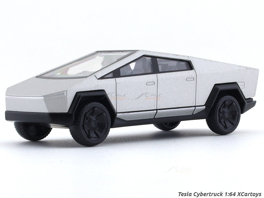 Tesla Cybertruck silver 1:64 XCartoys diecast scale model car | Scale ...