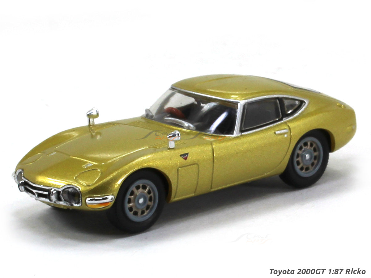 Toyota 2000GT 1:87 Ricko HO Scale Model car | Scale Arts India