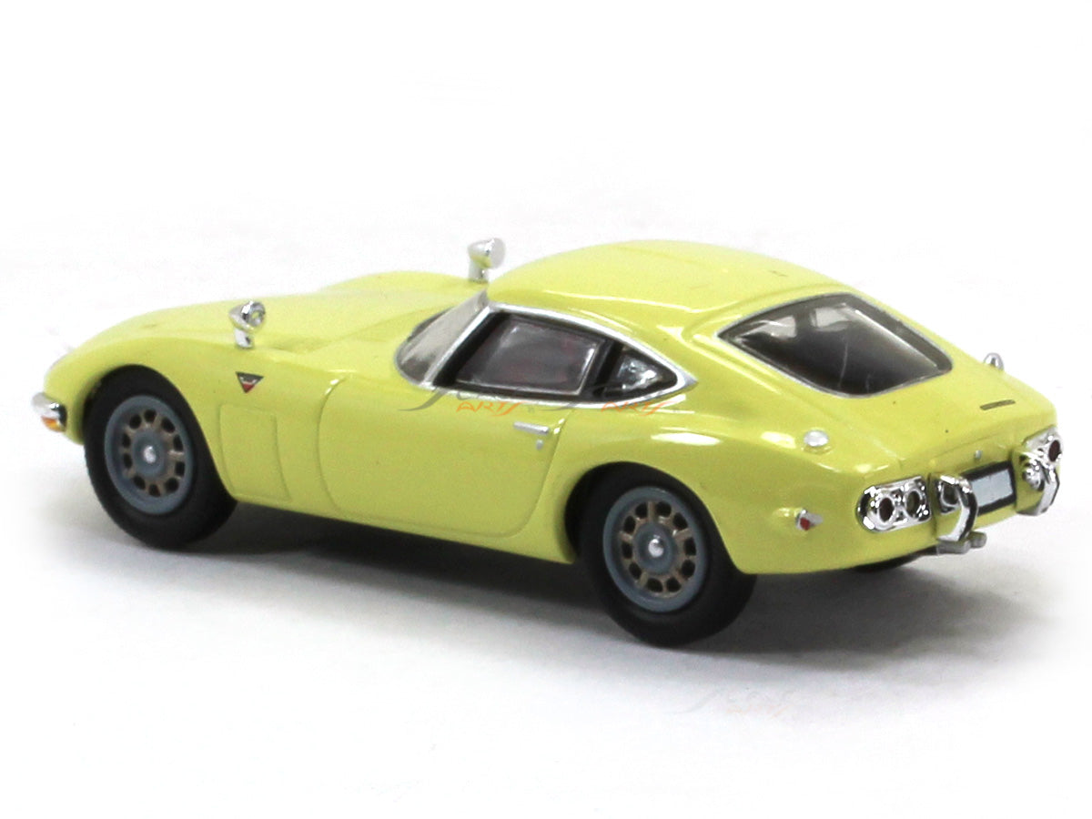 Toyota 2000GT yellow 1:87 Ricko HO Scale Model car | Scale Arts India