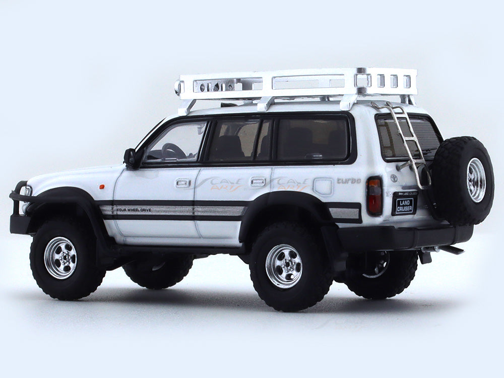 Toyota Land Cruiser LC80 white 1:64 GCD diecast scale model car | Scale ...