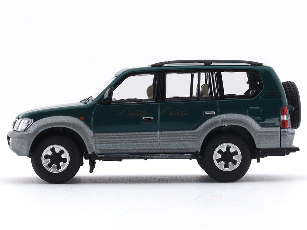 Toyota Land Cruiser LC90 Prado green 1:64 GCD licensed diecast scale ...