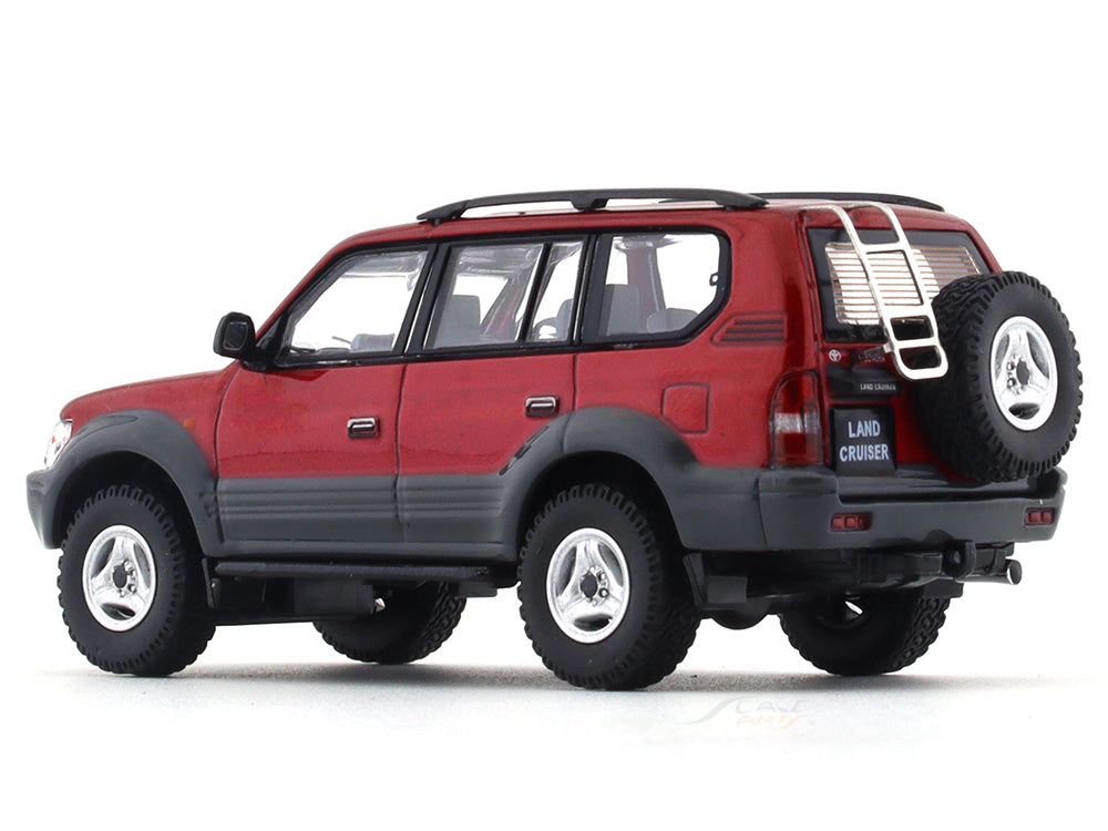 Toyota Prado 90 red 1:64 GCD diecast scale model car | Scale Arts India