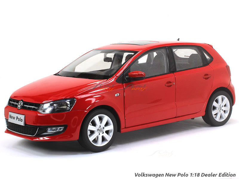 Volkswagen New Polo 1:18 Dealer Edition diecast Scale Model Car | Scale ...