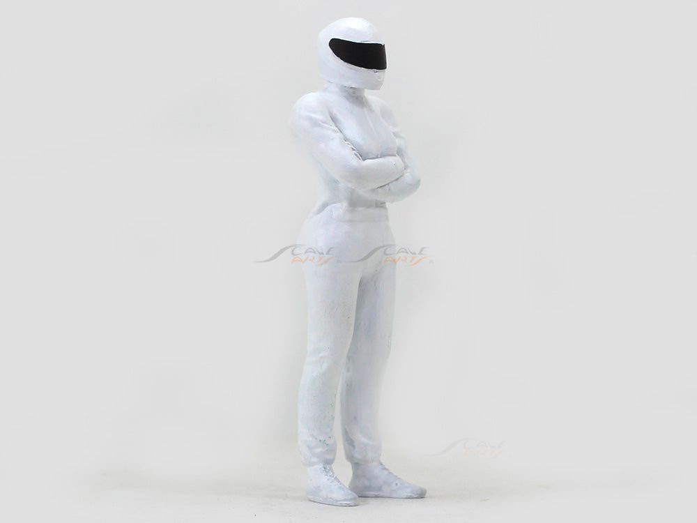 Female Race Driver Stig 1:18 Scale Arts In scale model figure ...