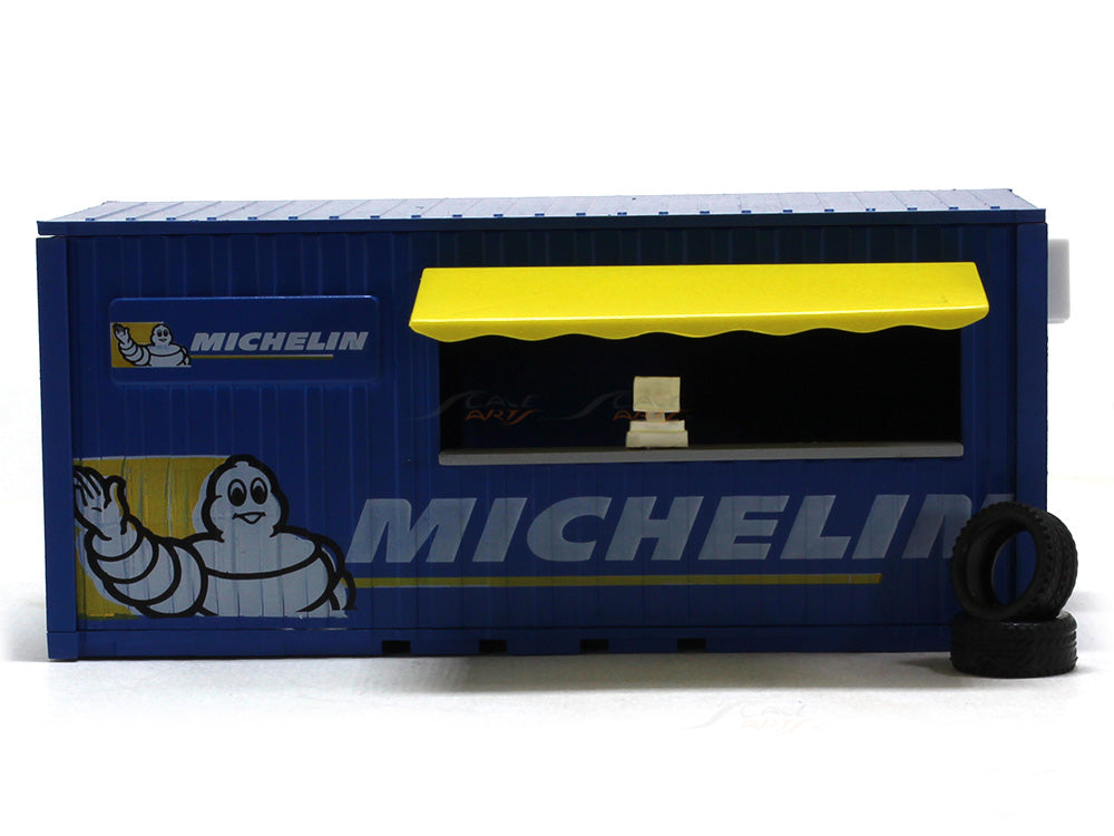 Michelin Tyres container diorama miniature scale model | Scale Arts India